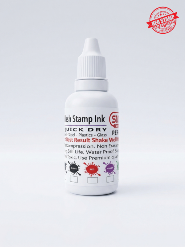 Flash Stamp Ink 30ml – Permanent Ink for Pre-Inked (Flash) Stamps – www ...